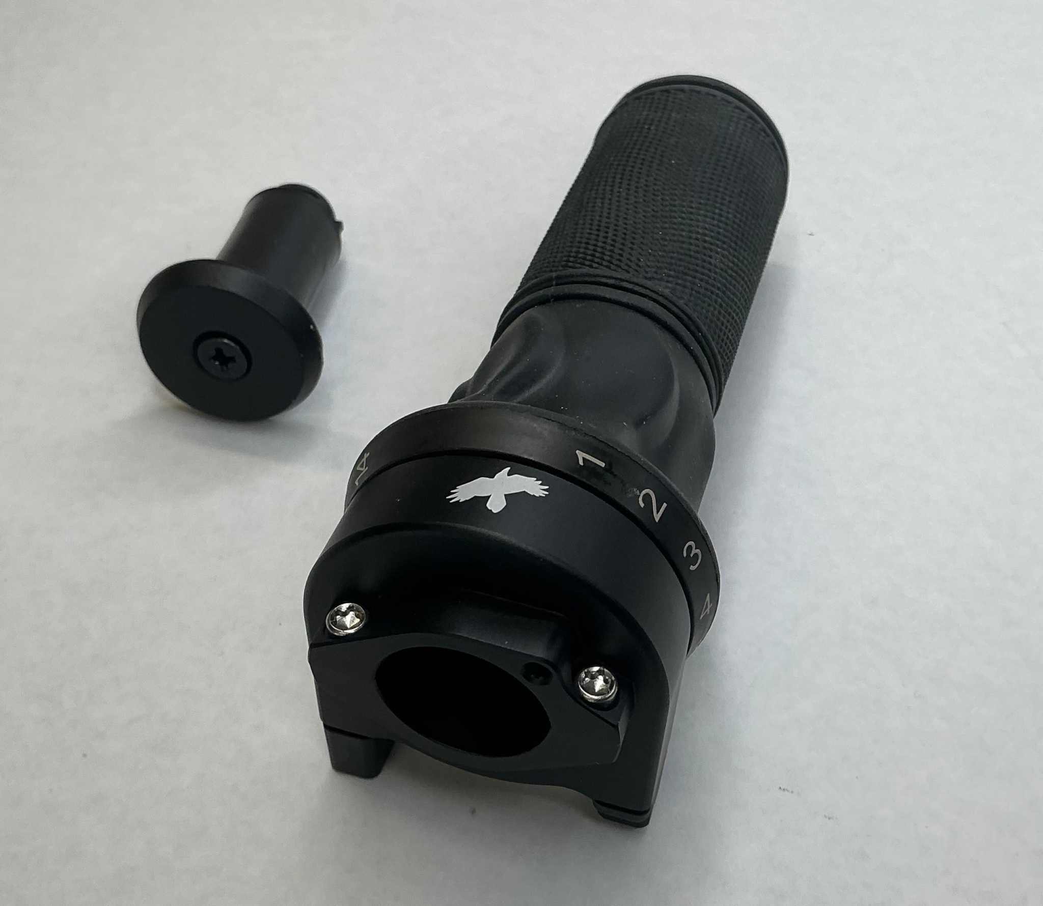 Rohloff Shifter with a long grip for whole hand shifting on a trike ...