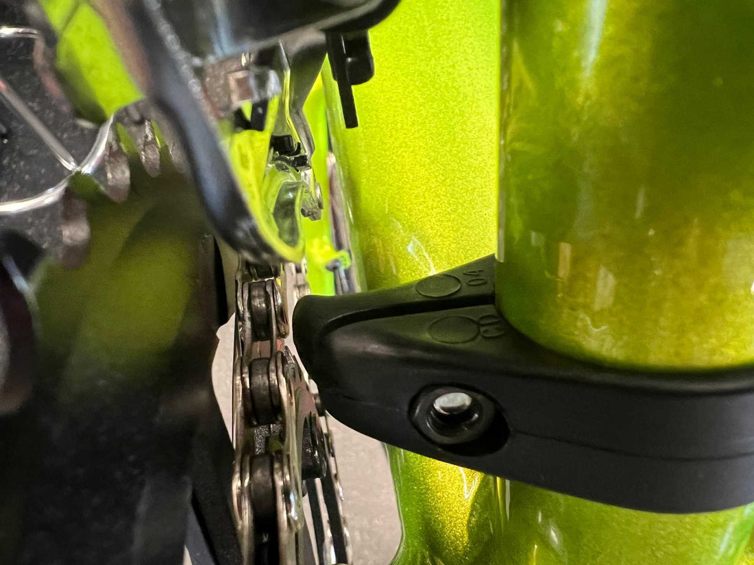 Chain Deflector keeps your chain in place under hard shifting ...